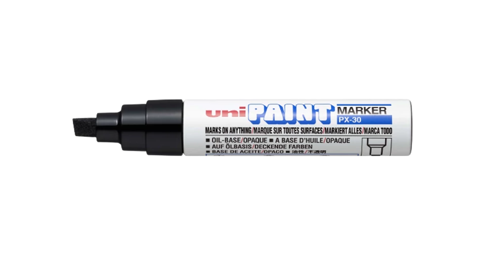 UNI PX-30 FEKETE LAKKFILC - Lakkfilc